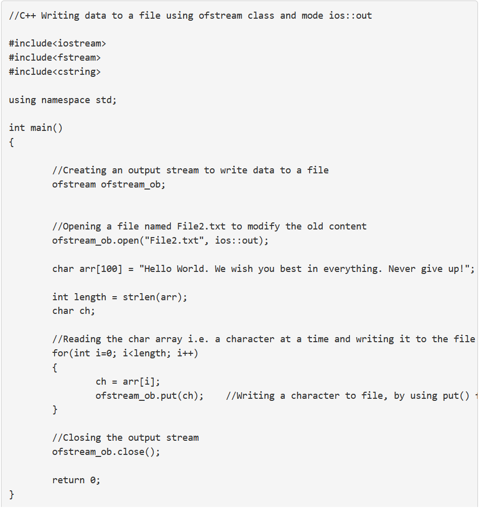 C File Output Put Function Decodejava